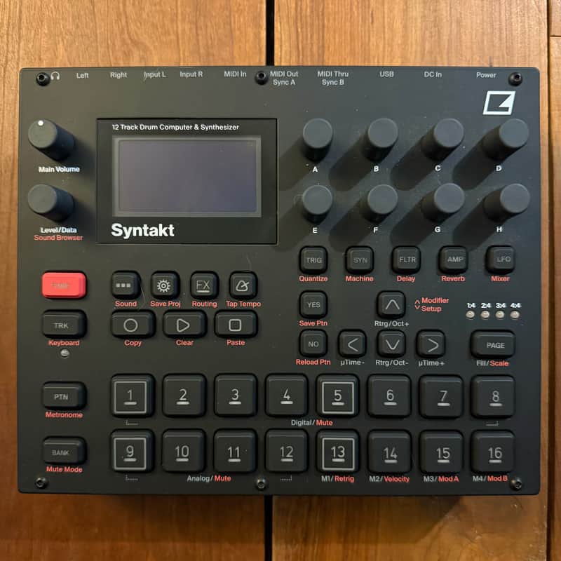 Elektron Syntakt 12 Track Drum Computer & Synthesizer 2022 | Reverb