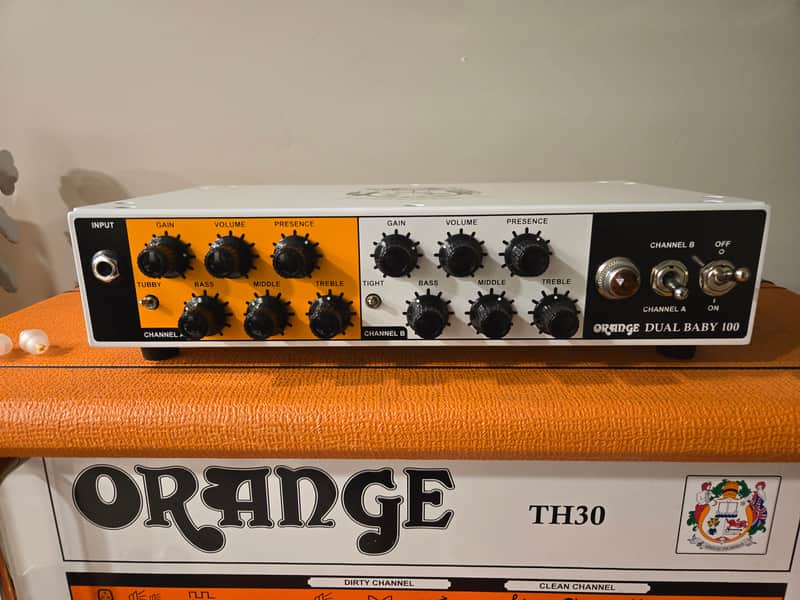Orange Dual Baby 100 2-Channel 100-Watt Guitar Amp Head 2025 | Reverb
