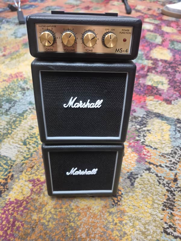Marshall Micro Stack MS4 2-Watt 2x2" Battery-Powered Guitar | Reverb