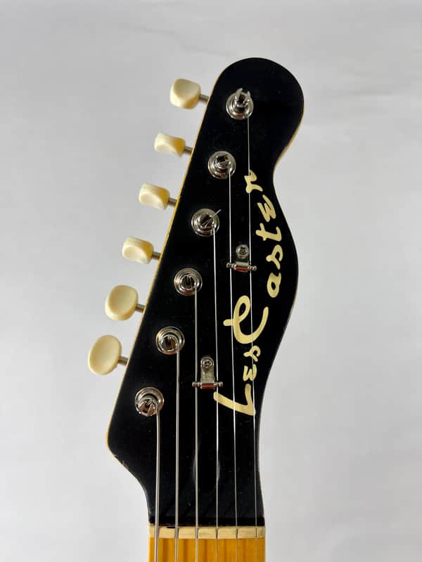 K&K Customs LesCaster 2021 Black/Cream | Reverb The Netherlands