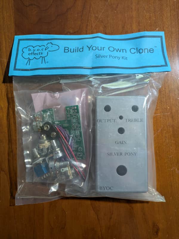 BYOC Silver Pony Kit - DIY Klon Clone | Reverb
