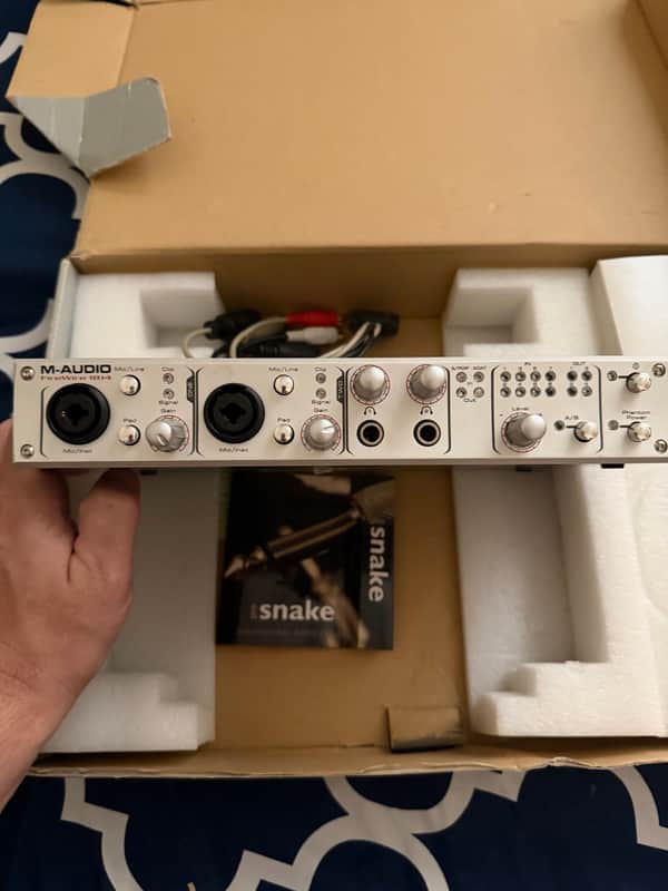M-Audio Firewire 1814 Interface 2000s - Gray | Reverb