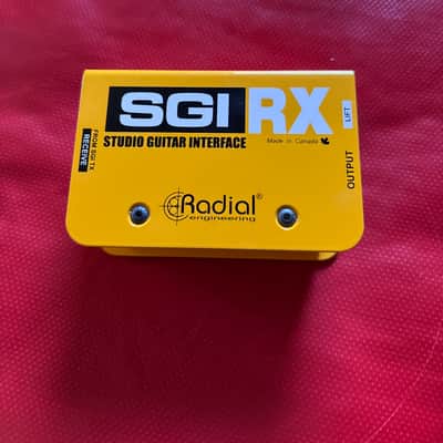 Radial SGI-RX Studio Reamper Receiver 2010s - Yellow | Reverb
