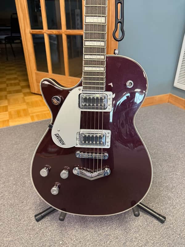 Gretsch G522OLH Electromatic Jet BT 2010s - Dart Cherry | Reverb