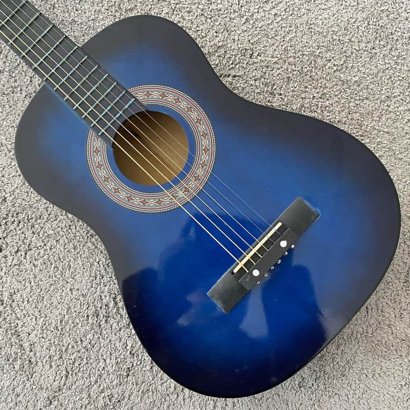 Blue Burst 36 Inch Classical Guitar, Mahogany Neck and | Reverb UK