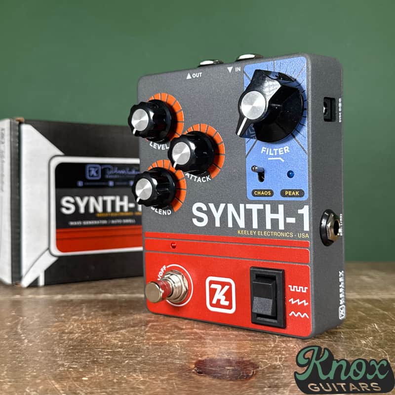 Keeley Synth 1 Reverse Attack Fuzz Wave Generator 2019 - | Reverb