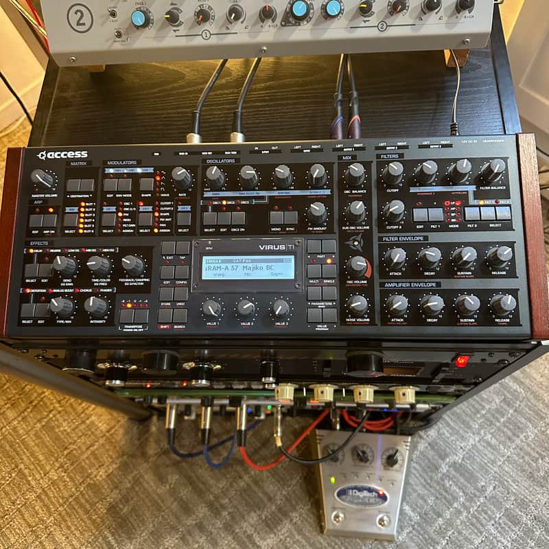 Access Virus TI Desktop Digital Synthesizer 2005 Black | Reverb