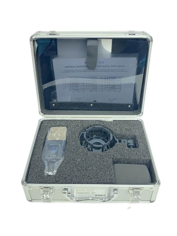 AKG C 414 XLS 9-Pattern Condenser Microphone, open box, never | Reverb