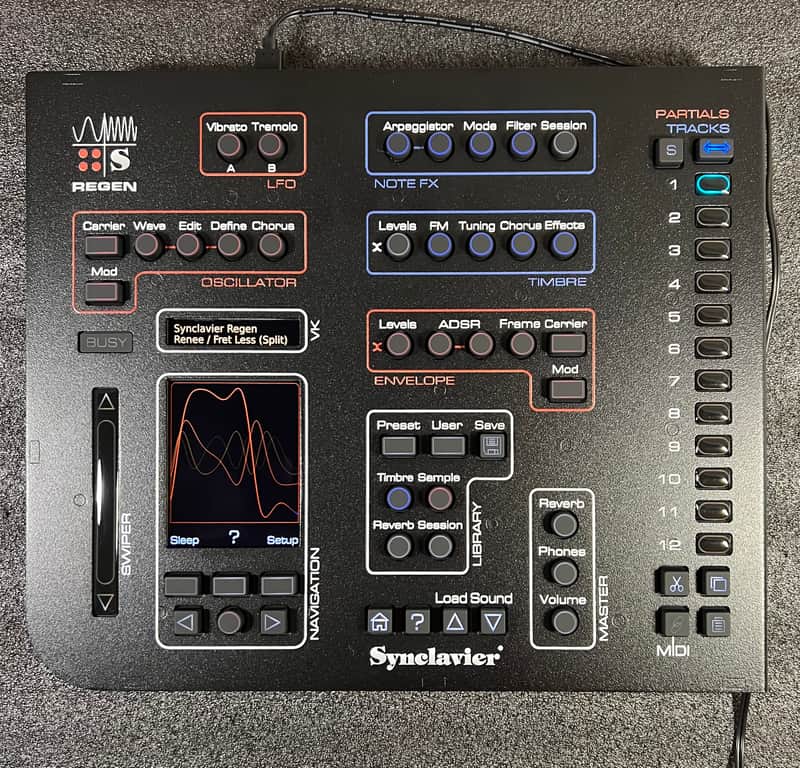 Synclavier Regen FM Synth with Regen Knob | Reverb Canada