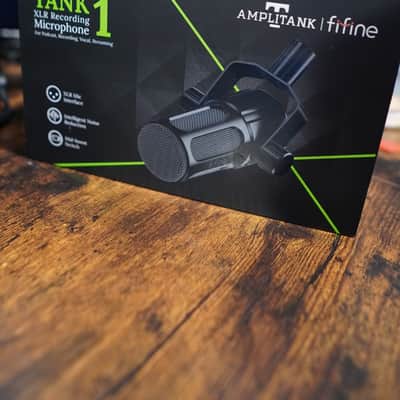 Fifine Tank 1 Podcast mic 2024 - Black | Reverb