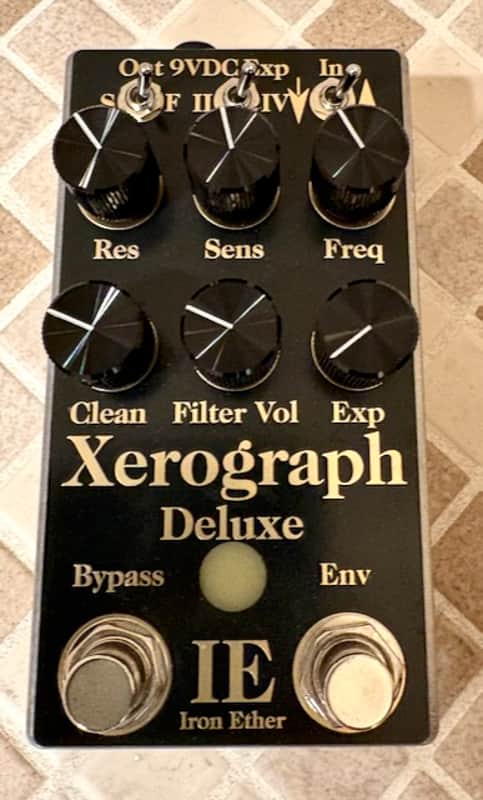 Iron Ether Xerograph Deluxe 2025 - Black/Silver | Reverb