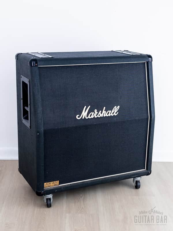 1989 Marshall 1960 AV Lead 4x12 Vintage Speaker Cabinet w/ | Reverb