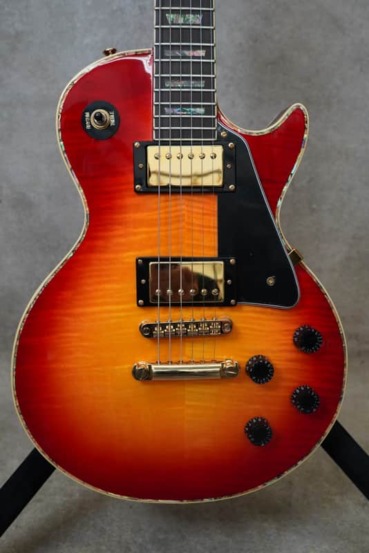 AIO WLP 750T Electric Guitar cherry burst H021 | Reverb