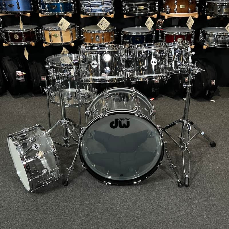 Chad Smith's DW Collector's Acrylic 8/10/12/14/20" | Reverb Australia