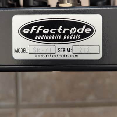 Effectrode Blackbird Vacuum Tube Preamp 2010s - Black | Reverb