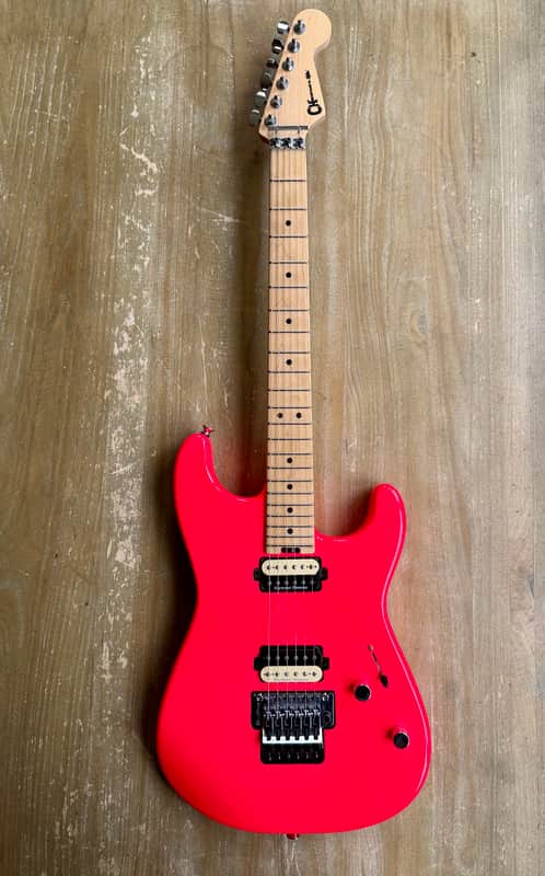 Charvel Pro-Mod San Dimas - Style 1 HH - Neon Pink | Reverb