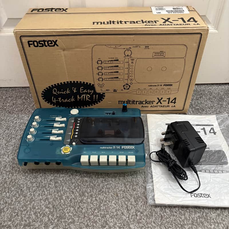 [Rare] Fostex X14 Vintage Analog 4 Track Cassette | Reverb