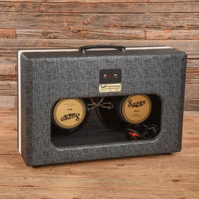 Supro 1799 Statesman 2x12" Guitar Speaker Cab | Reverb