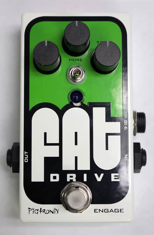 Pigtronix Fat Drive Overdrive Pedal | Reverb