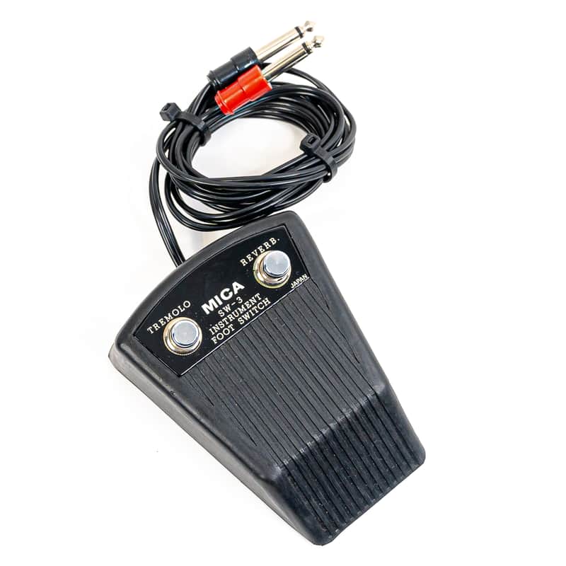 Mica SW-3 Footswitch – Vintage Tremolo & Reverb Control With | Reverb