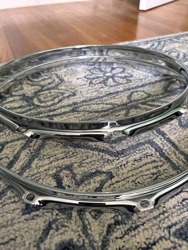 Brass Snare drum hoops COB | Reverb