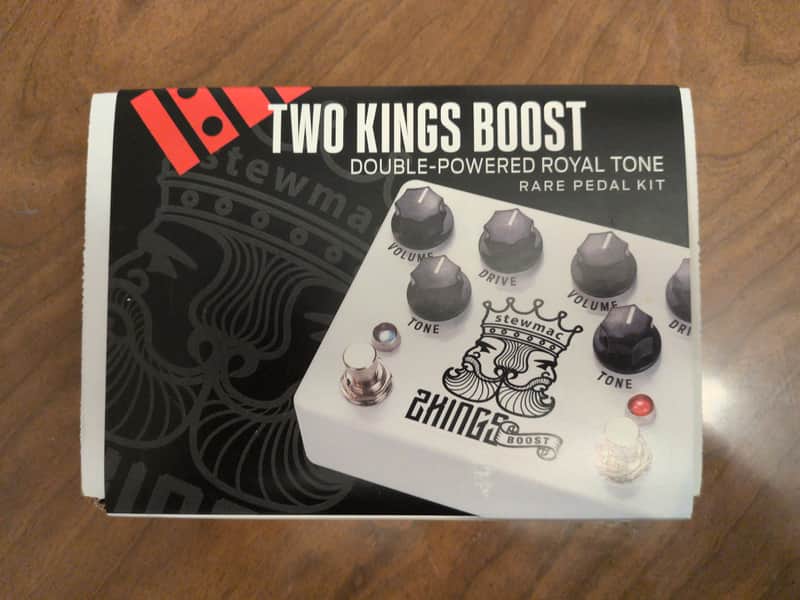 StewMac Two Kings Boost Pedal Kit 2022 - Present - Standard | Reverb