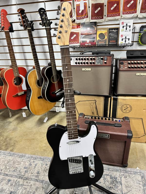 Squier Debut Series Telecaster - Black | Reverb