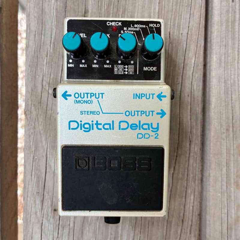 Boss DD-2 Digital Delay (Blue Label) 1983 - 1986 - White | Reverb