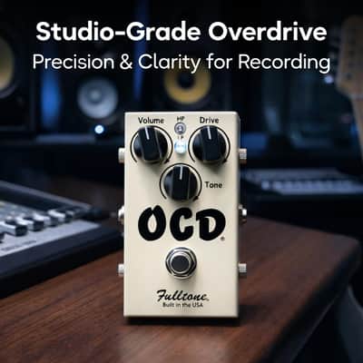 Fulltone OCD V2 Guitar Overdrive Pedal with HP/LP Tone | Reverb