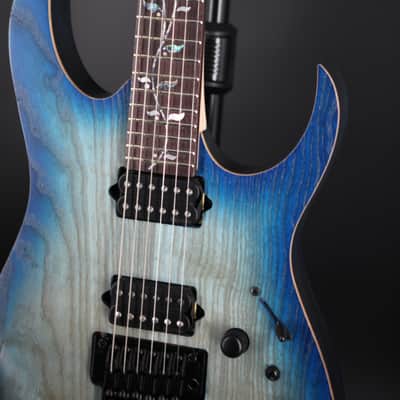 Ibanez J.CUSTOM RG8620AH-GFB 2026 - GHOST FLEET BLUE BURST | Reverb