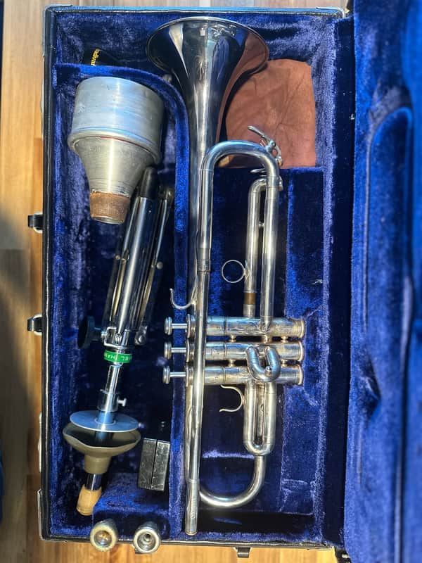 Yamaha YTR734 Silver Plated Trumpet | Reverb