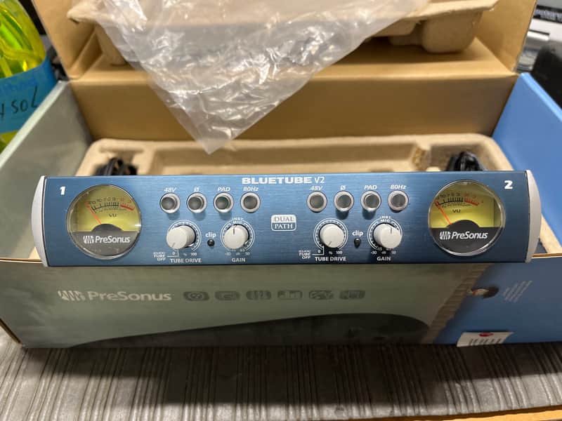 PreSonus Bluetube DP v2 Dual-Channel Mic / Instrument | Reverb