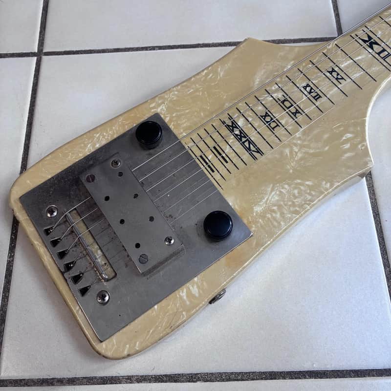 Vintage 1941 Supro Irene Lap Steel Guitar with Ry Cooder | Reverb