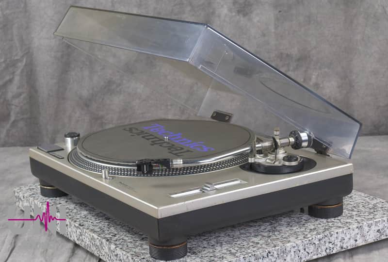Technics SL-1200MK2-A Silver Direct Drive DJ Turntable | Reverb Canada