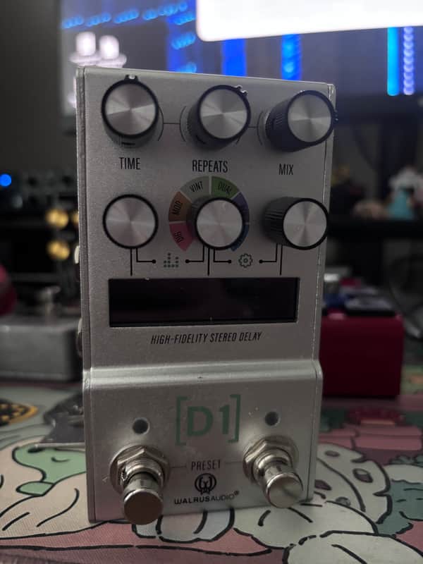 Walrus Audio Mako D1 MKII High-Fidelity Stereo Delay 2024 - | Reverb