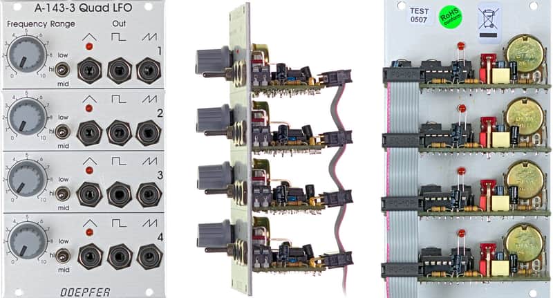 DOEPFER A-143-3 QUAD LFO : BRAND NEW : [DETROIT MODULAR] | Reverb