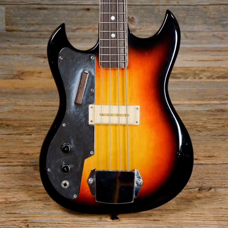 Guyatone Short Scale Bass 60s Left-Handed | Reverb Czechia