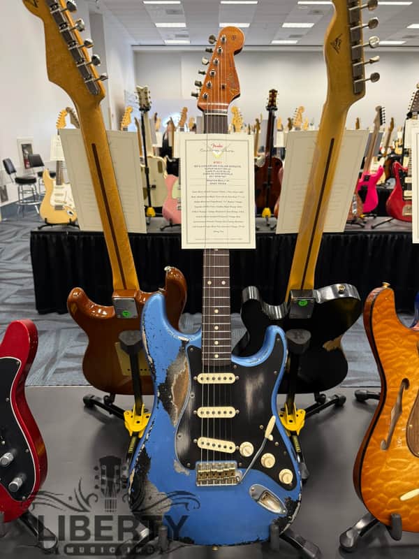 Fender Custom Shop 60S Color On Color Strat - Super Heavy | Reverb