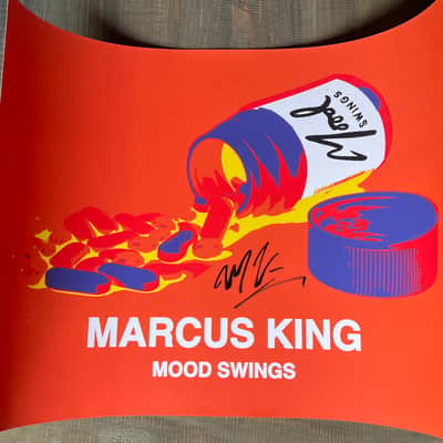 Marcus King Poster Signed Mood Swings Tour 2024 | Reverb