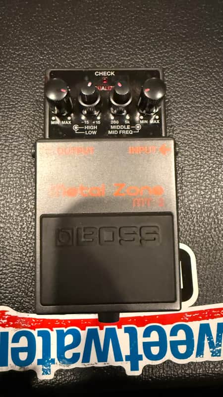 Boss MT-2 Metal Zone — Used Market. Condition: Good • Silver | Reverb