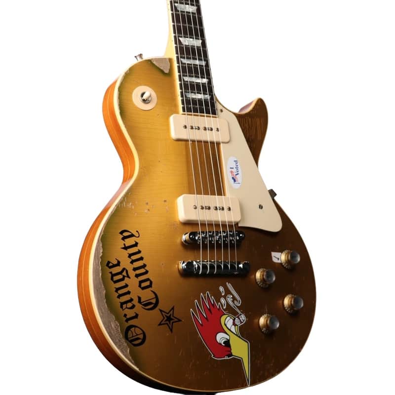 Gibson Murphy Labs Mike Ness Signature 1976 Les Paul Deluxe | Reverb