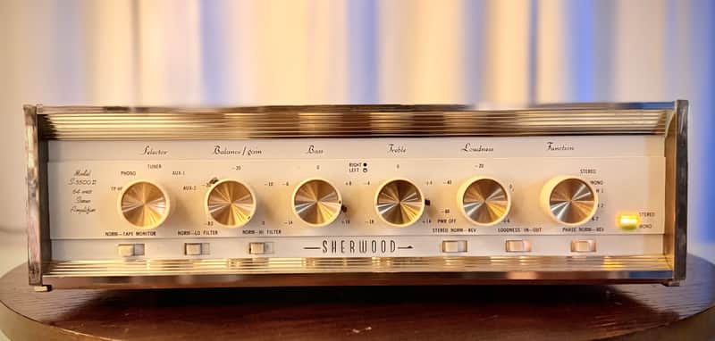 🎶 Sherwood S-5500 II Tube Integrated Amplifier — | Reverb