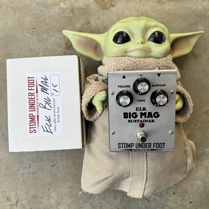 Stomp Under Foot Elk Big Mag Sustainar Fuzz | Reverb