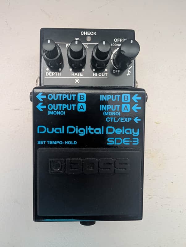 Boss SDE-3 Dual Digital Delay 2024 - Present - Black | Reverb
