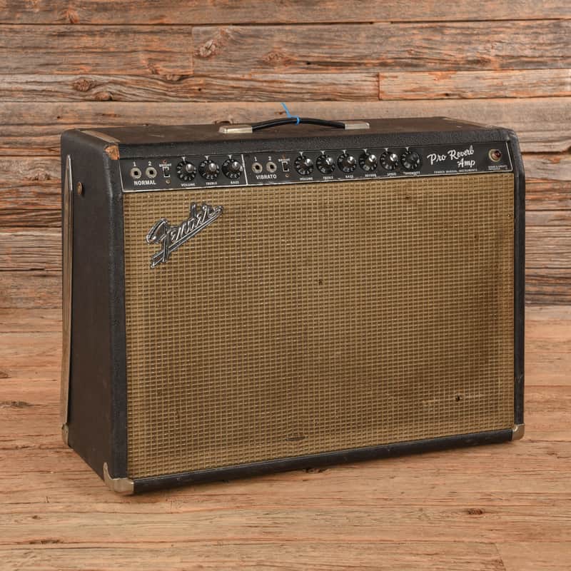 Fender Pro Reverb 2-Channel 40-Watt 2x12" Guitar Combo 1967 | Reverb