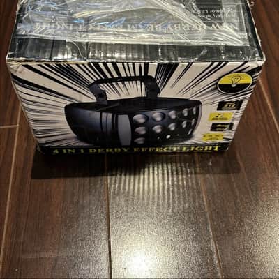 4-In-1 Derby Effect Light DMX LED Laser Strobe DJ Party Stage | Reverb