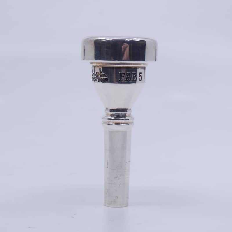 Trent's Yard Sale! ACB Fab 5 Cornet Mouthpiece - Silver | Reverb