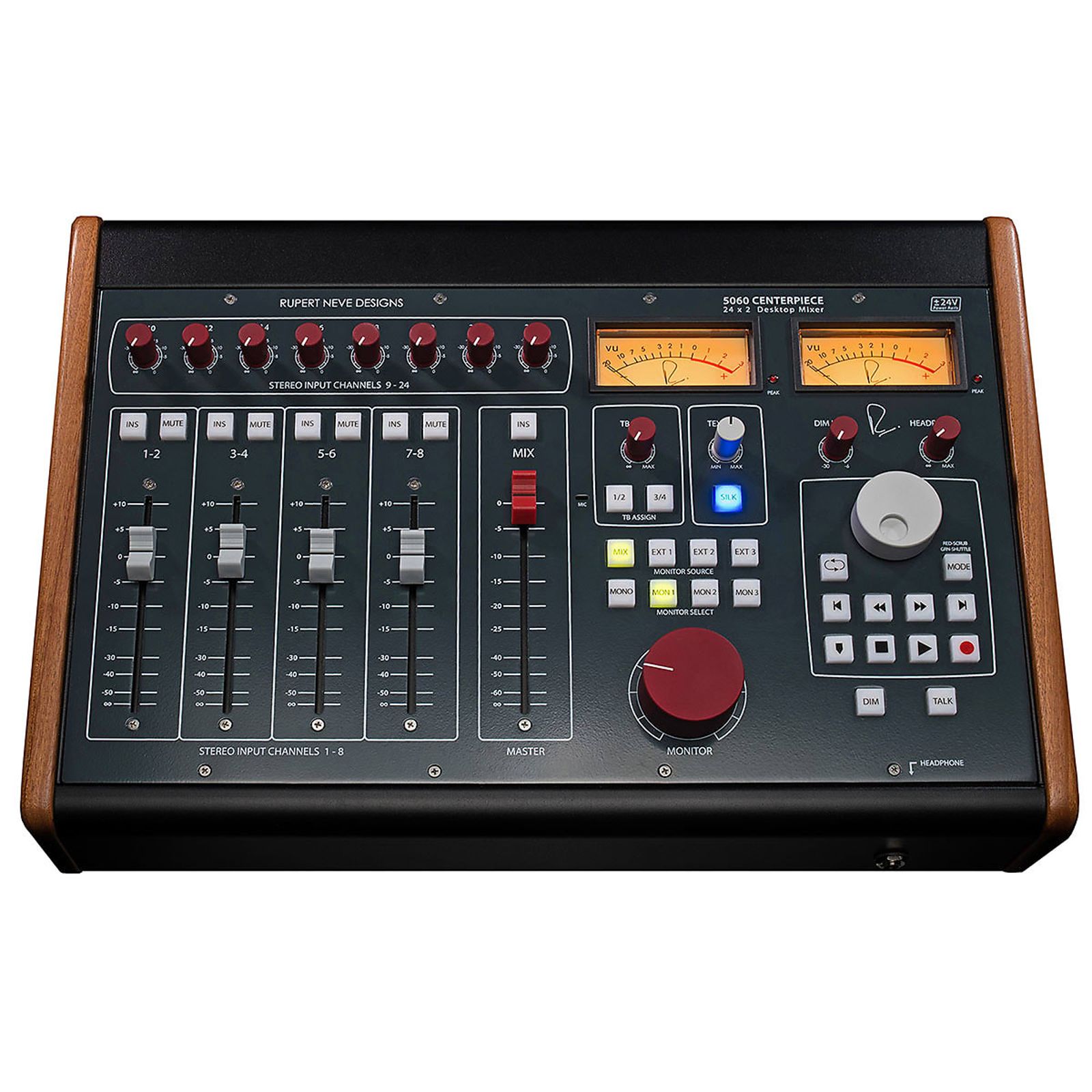 Rupert Neve Designs 5060 Centerpiece 24 x 2 Desktop Mixer | Reverb