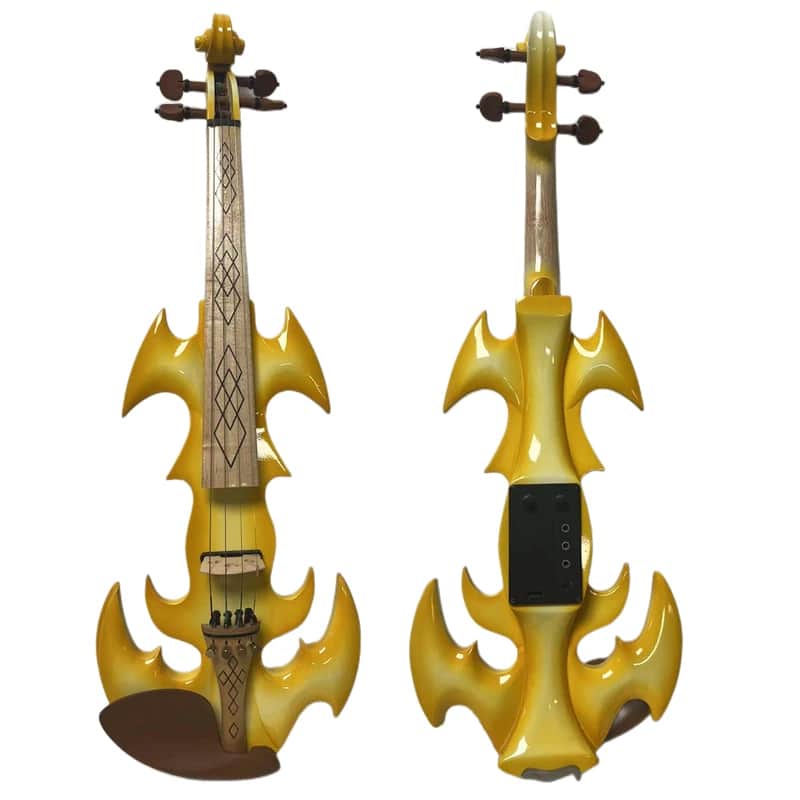 New SONG Electric Violin 2025 - Golden yellow Color, Hand | Reverb