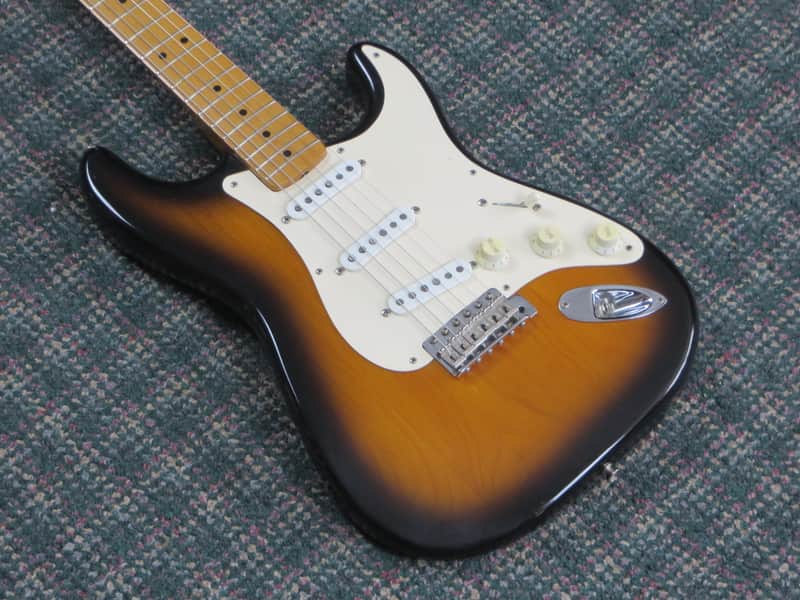 1991 Fender American Vintage 57 Stratocaster Reissue Two-Tone | Reverb